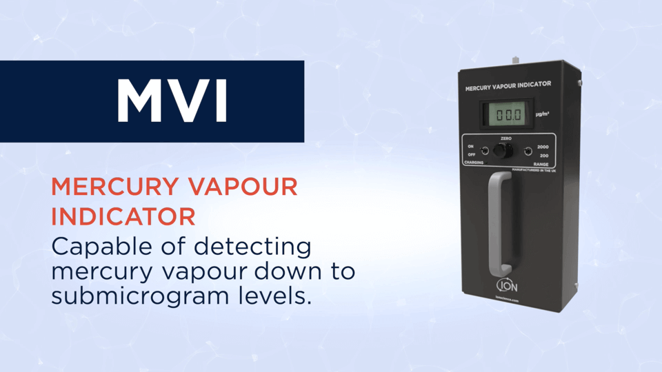 Mvi Mercury Vapour Indicator Ion Science Uk