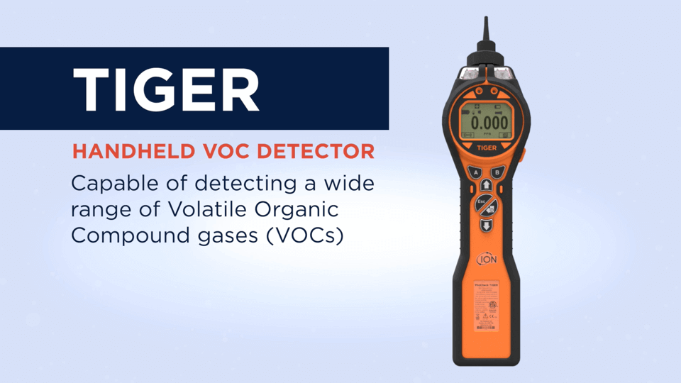 Tiger - Handheld VOC Gas Detector - Ion Science UK