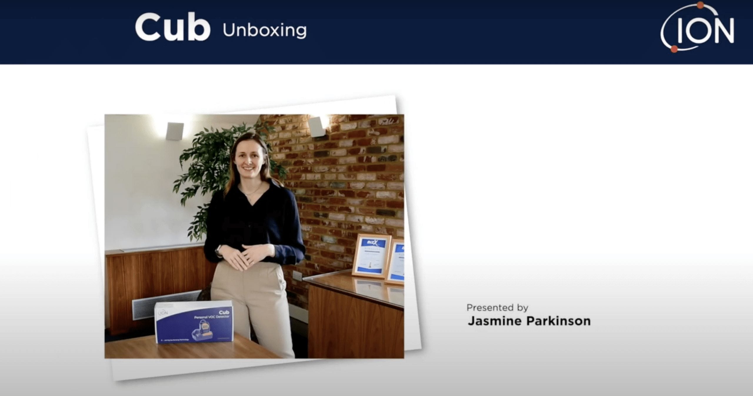 Cub Unboxing Video - Ion Science UK